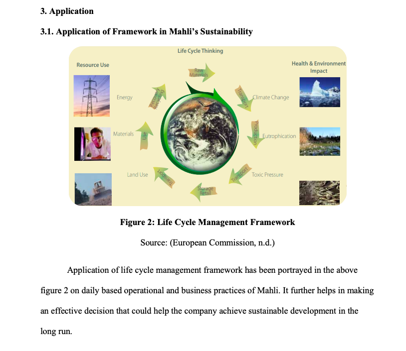 Apply life cycle management frameworks to the case | Chegg.com