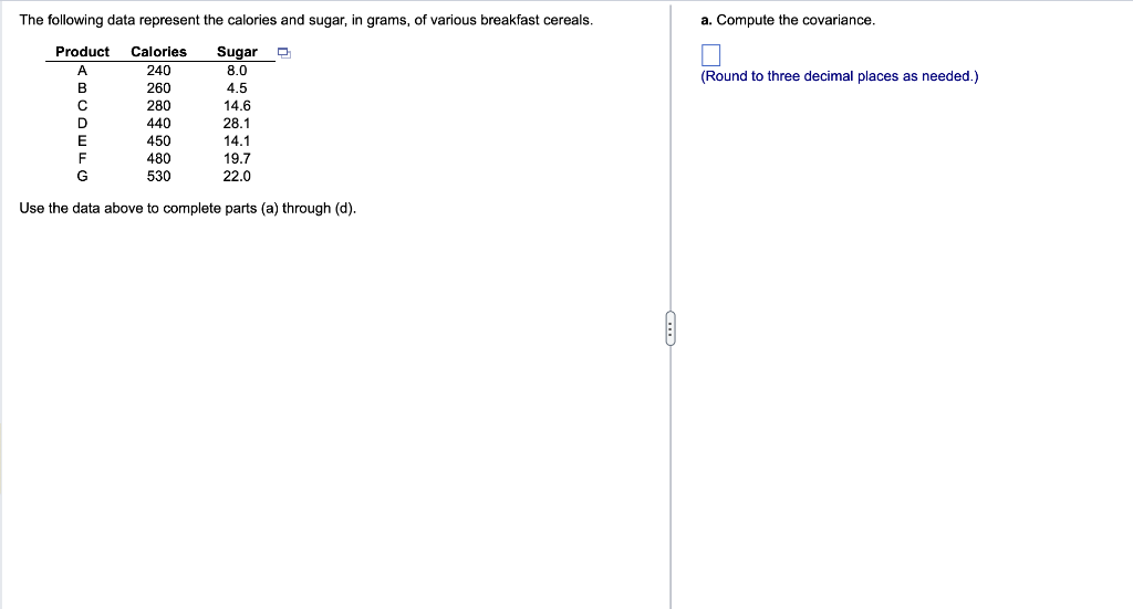 Solved hgj - COMPUTE: covariance, coefficient of | Chegg.com