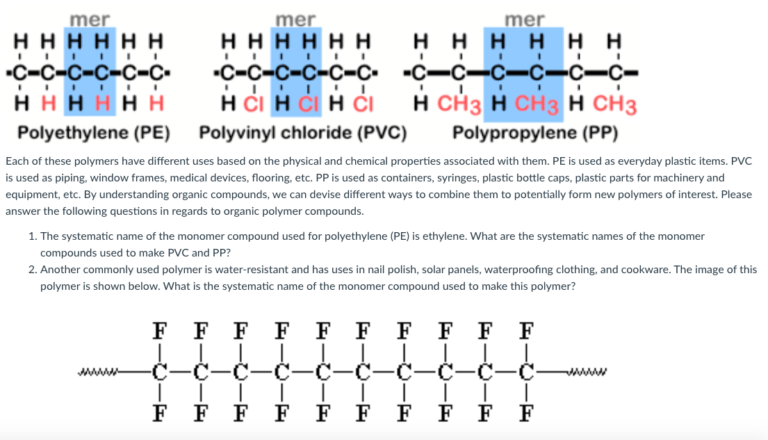Solved mer mer mer нннннн ннннн н нннннн -C-C-C-C- | Chegg.com
