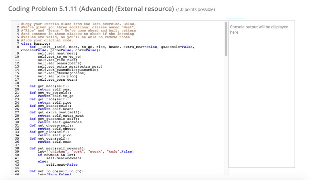 Coding Problem 5111 Advanced External Resource 
