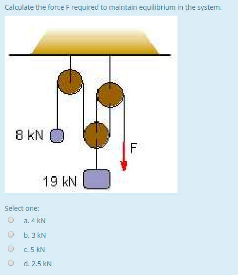 Solved Calculate the force F required to maintain | Chegg.com