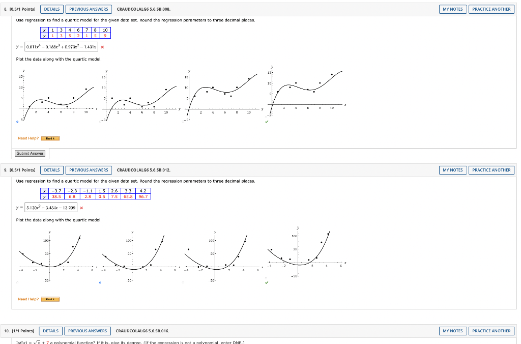 Solved 8. [0.5/1 Points DETAILS PREVIOUS ANSWERS | Chegg.com