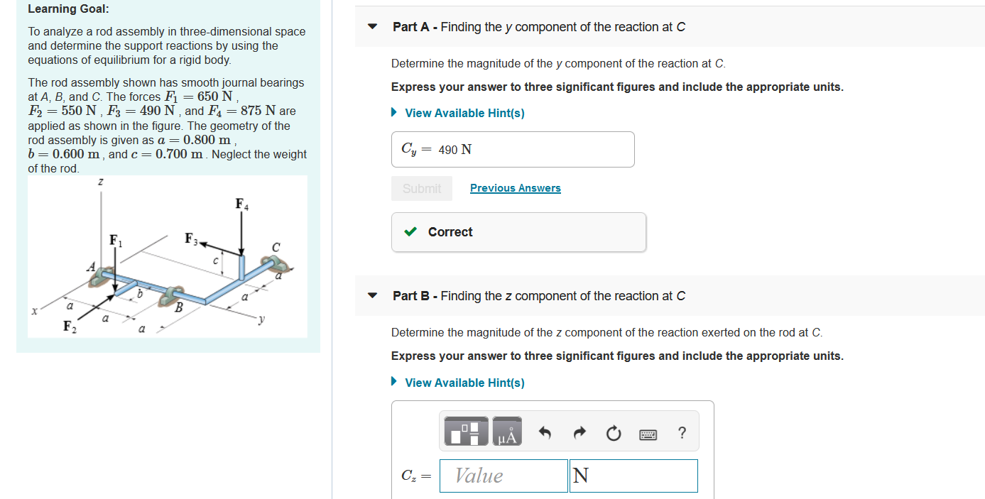 Solved Learning Goal: Part A - Finding the y component of | Chegg.com