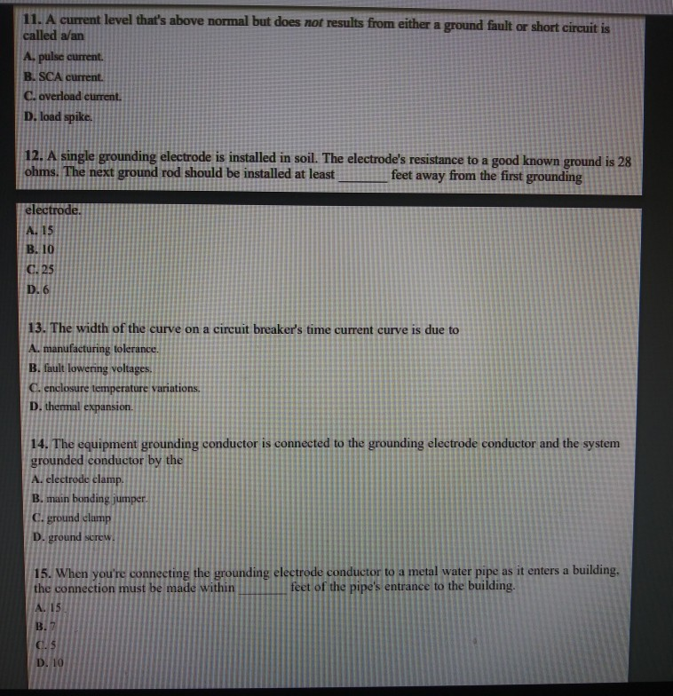 Solved 11. A current level that's above normal but does not | Chegg.com