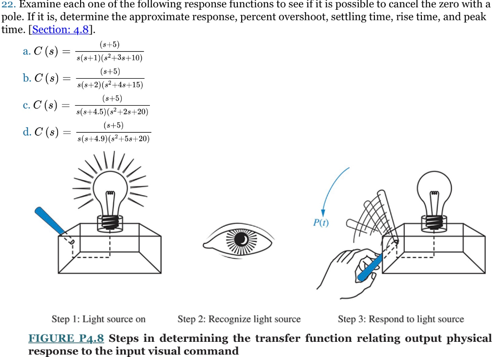 Solved 22. Examine each one of the following response | Chegg.com
