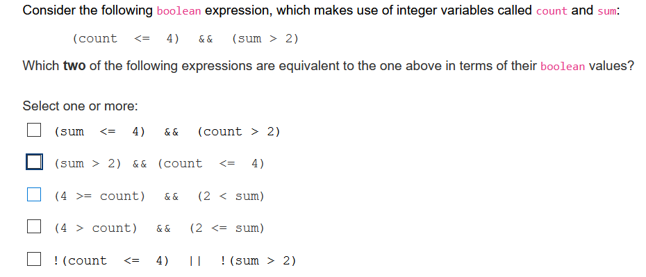 Solved Consider the following boolean expression, which | Chegg.com
