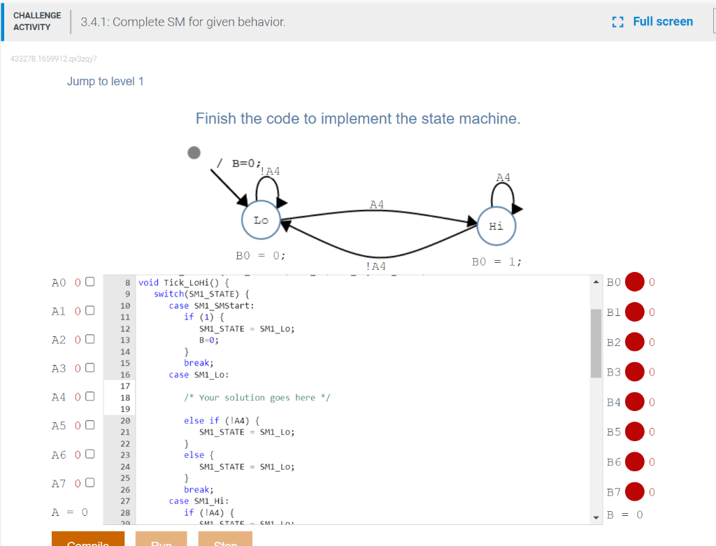 Solved #include "RIMS.h" volatile int TimerFlag = 0; void | Chegg.com