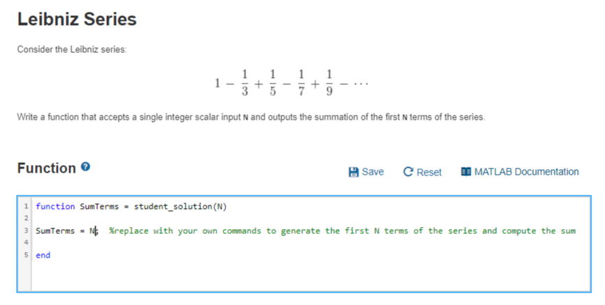 Solved Leibniz Series Consider The Leibniz Series 1 1 1 1 1 