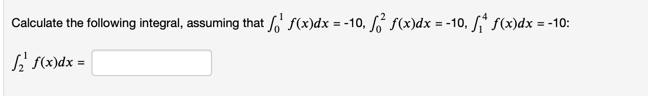 Solved Calculate the following integral, assuming that | Chegg.com