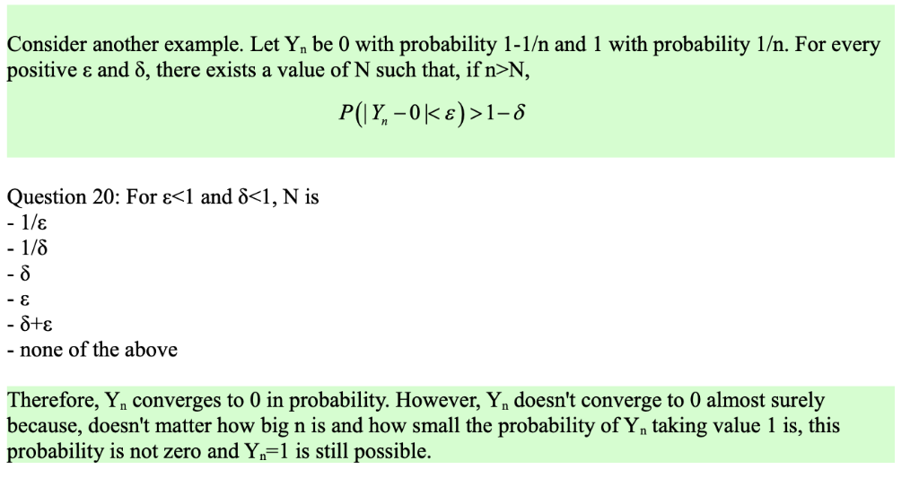 The weak law of large numbers is a very strong | Chegg.com