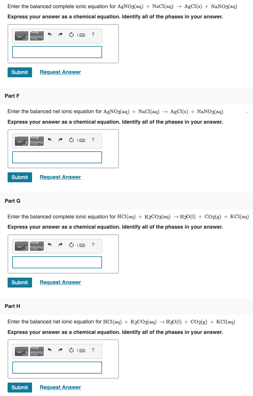 Solved Enter the balanced complete ionic equation for | Chegg.com