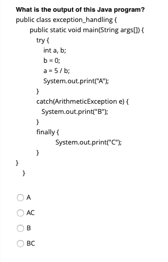 Solved Which of these keywords is used to manually throw an | Chegg.com Solved Which of these keywords is used to manually throw an | Chegg.com