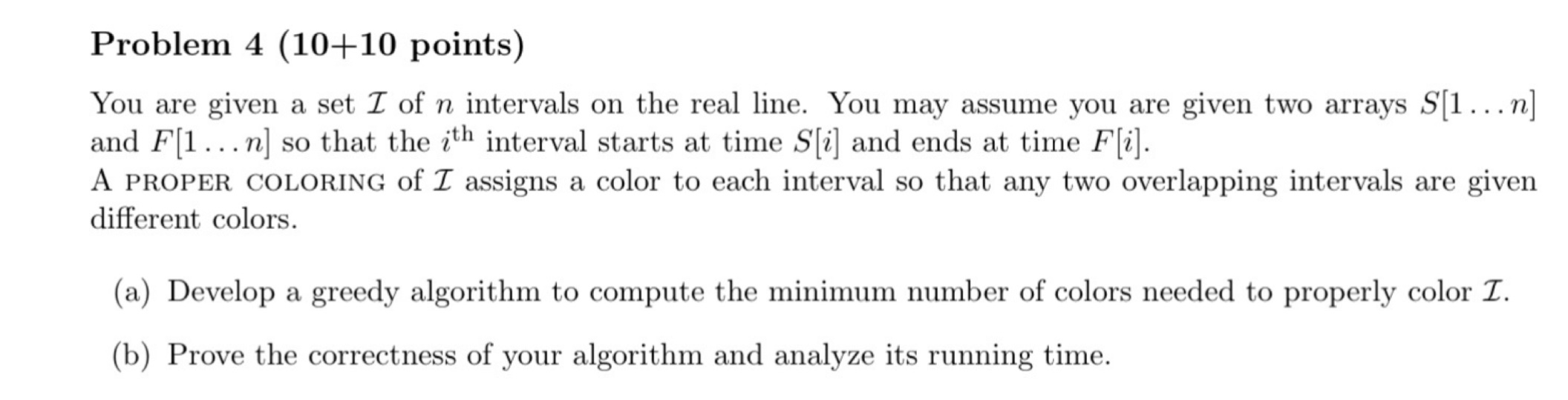 Solved Problem 4 1010 Points You Are Given A Set I Of N 