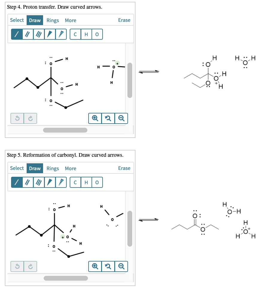 Solved Complete the mechanism for a Fischer esterification | Chegg.com