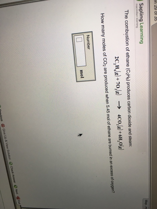 Solved Write the balanced chemical equation for the reaction | Chegg.com