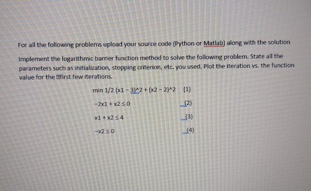 For all the following problems upload your source | Chegg.com