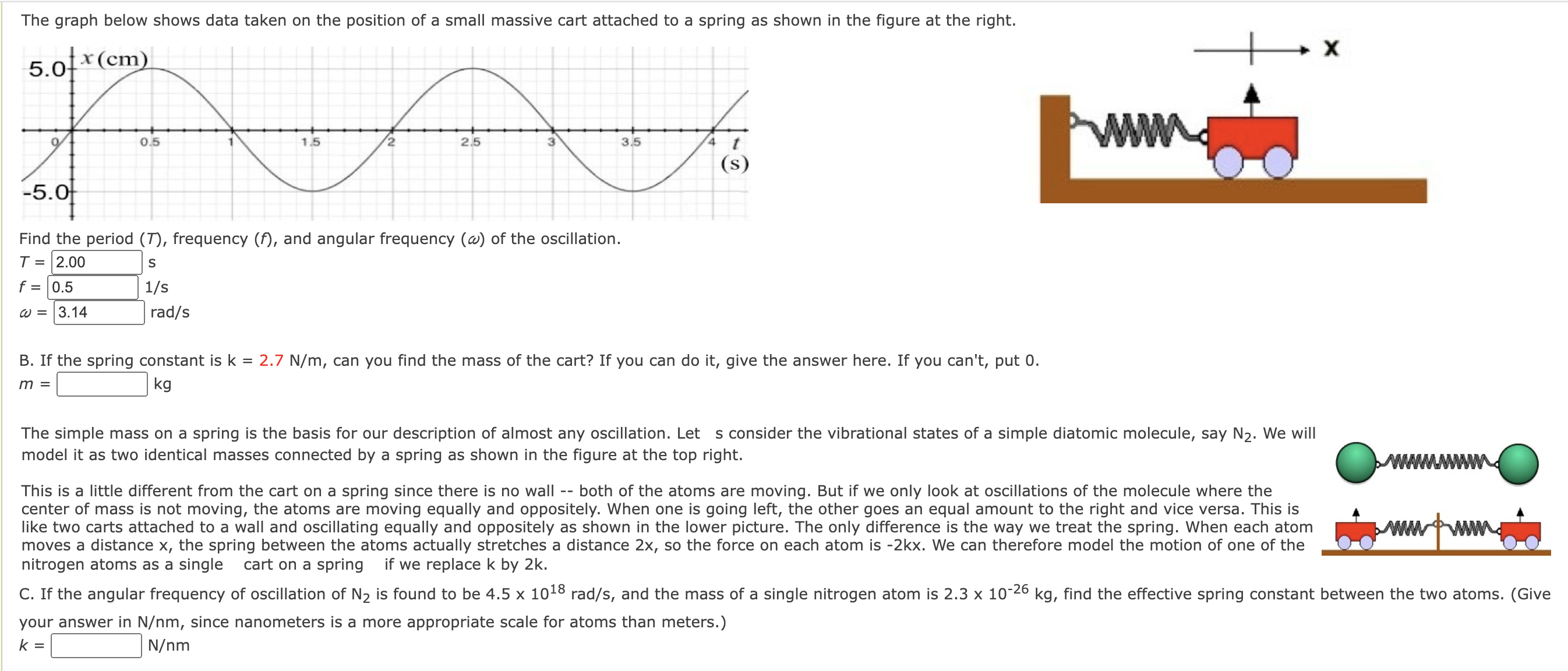 Solved Just need questions B and C | Chegg.com