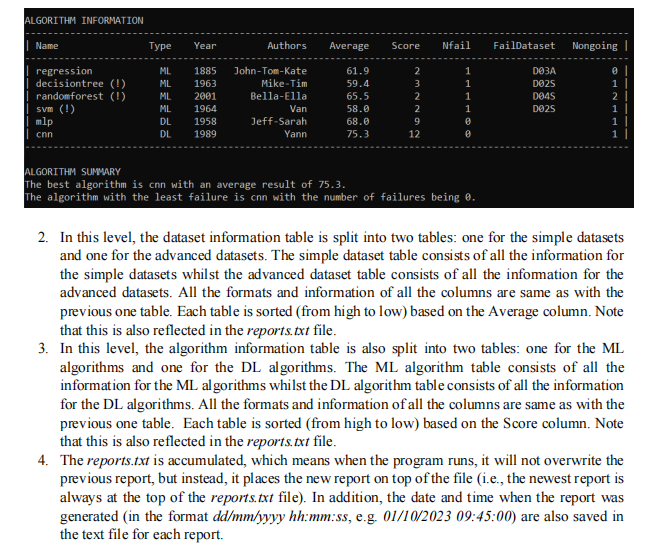 Solved Your project is to implement the required | Chegg.com