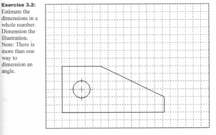 Solved Exercise 3.2: Estimate the dimensions in a whole | Chegg.com