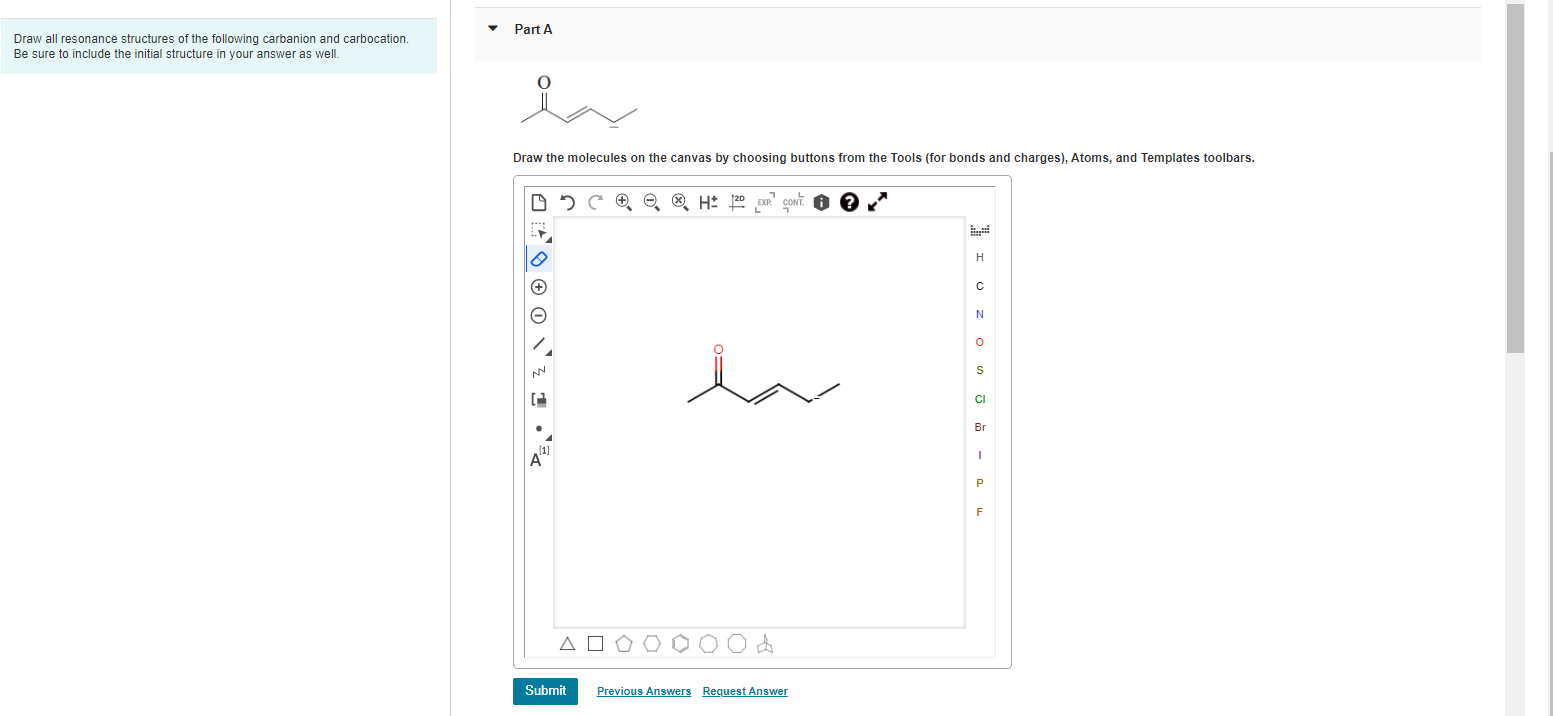 Solved Draw all resonance structures of the following | Chegg.com