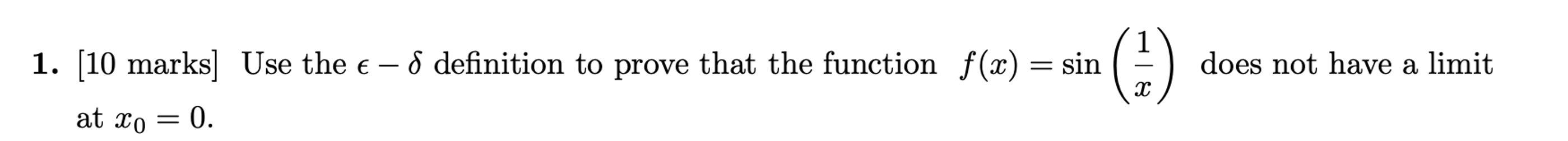 Solved Use the ε-δ ﻿definition to prove that the function | Chegg.com