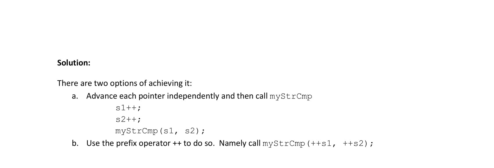 2 Problem 1: String comparison using recursion | Chegg.com