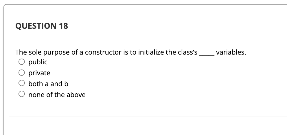 Solved Question 1 A Class Class Inherits The Attributes And 3994