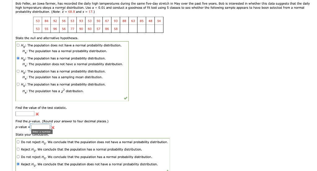 Solved probability distribution. (Note: xˉ=68.8 and s=17. ) | Chegg.com