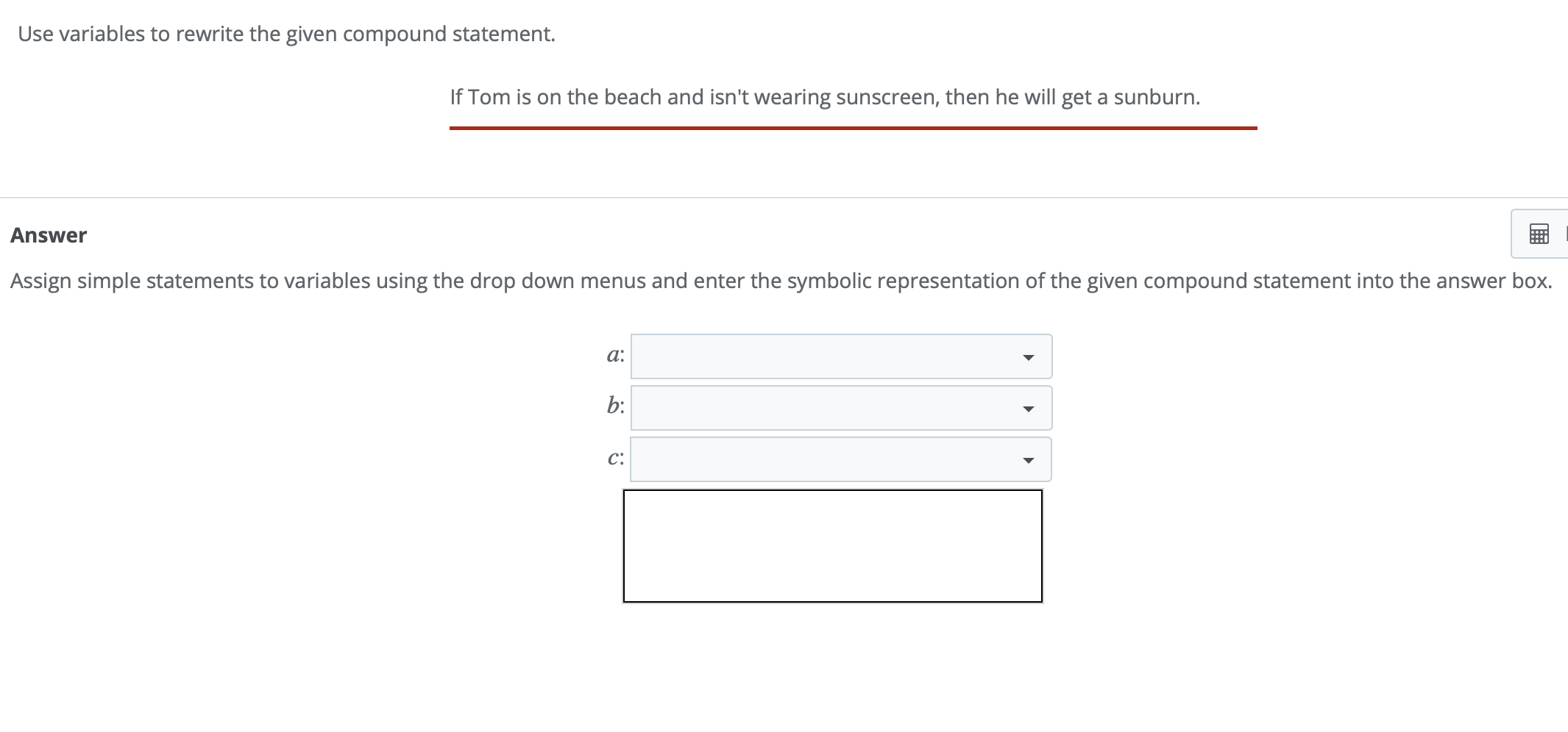 Solved Use variables to rewrite the given compound | Chegg.com