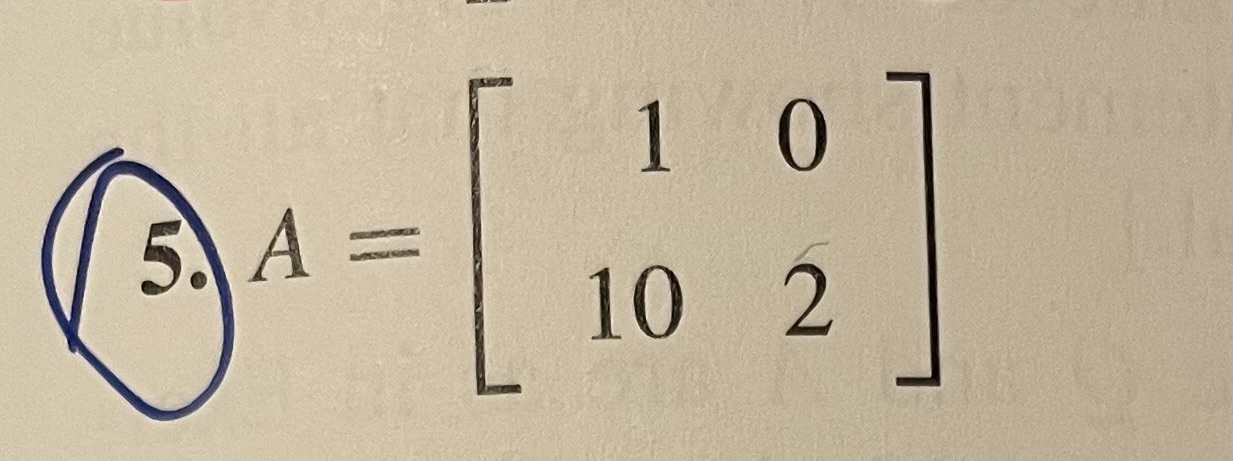 Solved In Exercises 1-12, determine whether the given matrix | Chegg.com
