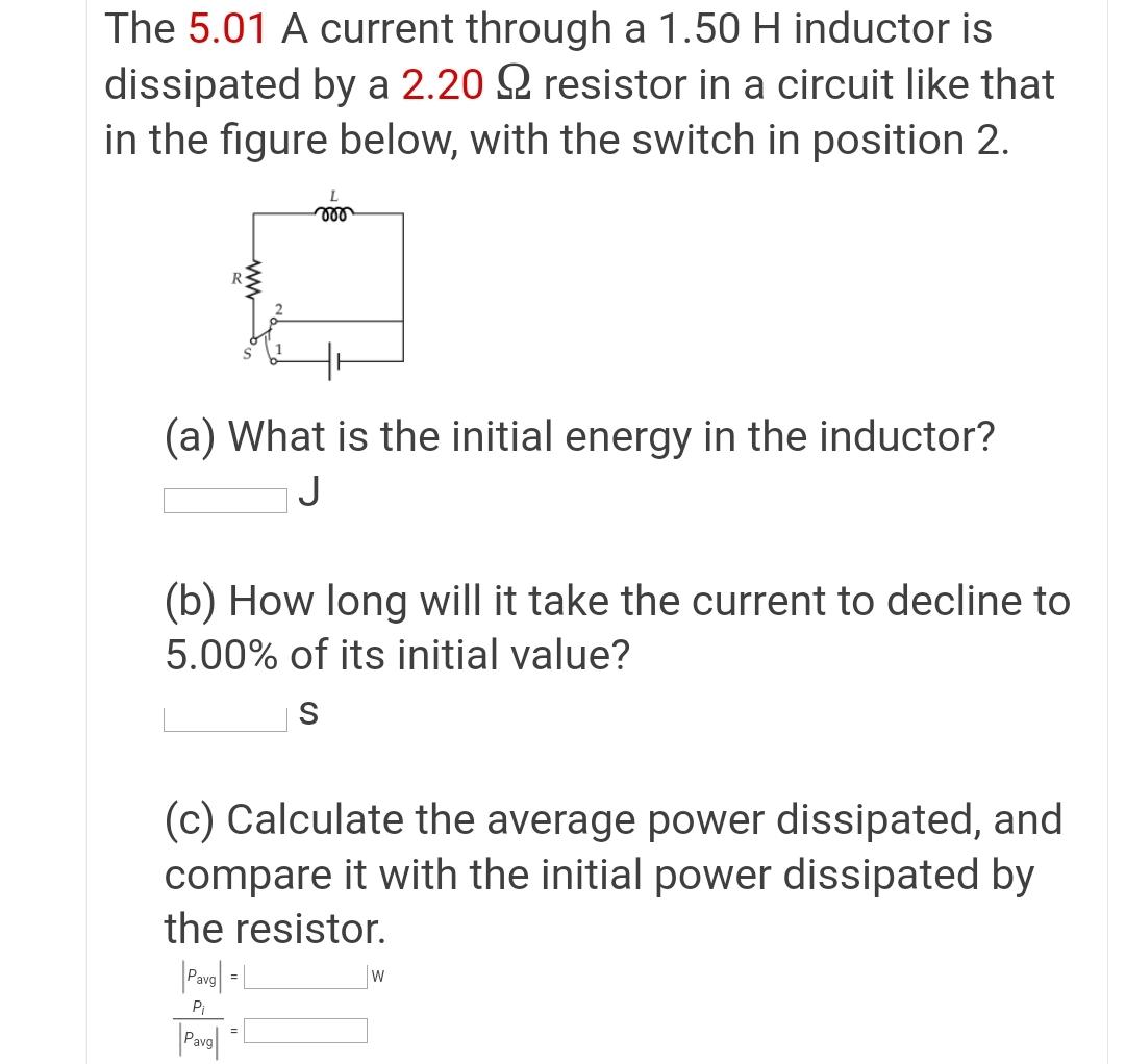Solved (a) What is the characteristic time constant of a | Chegg.com