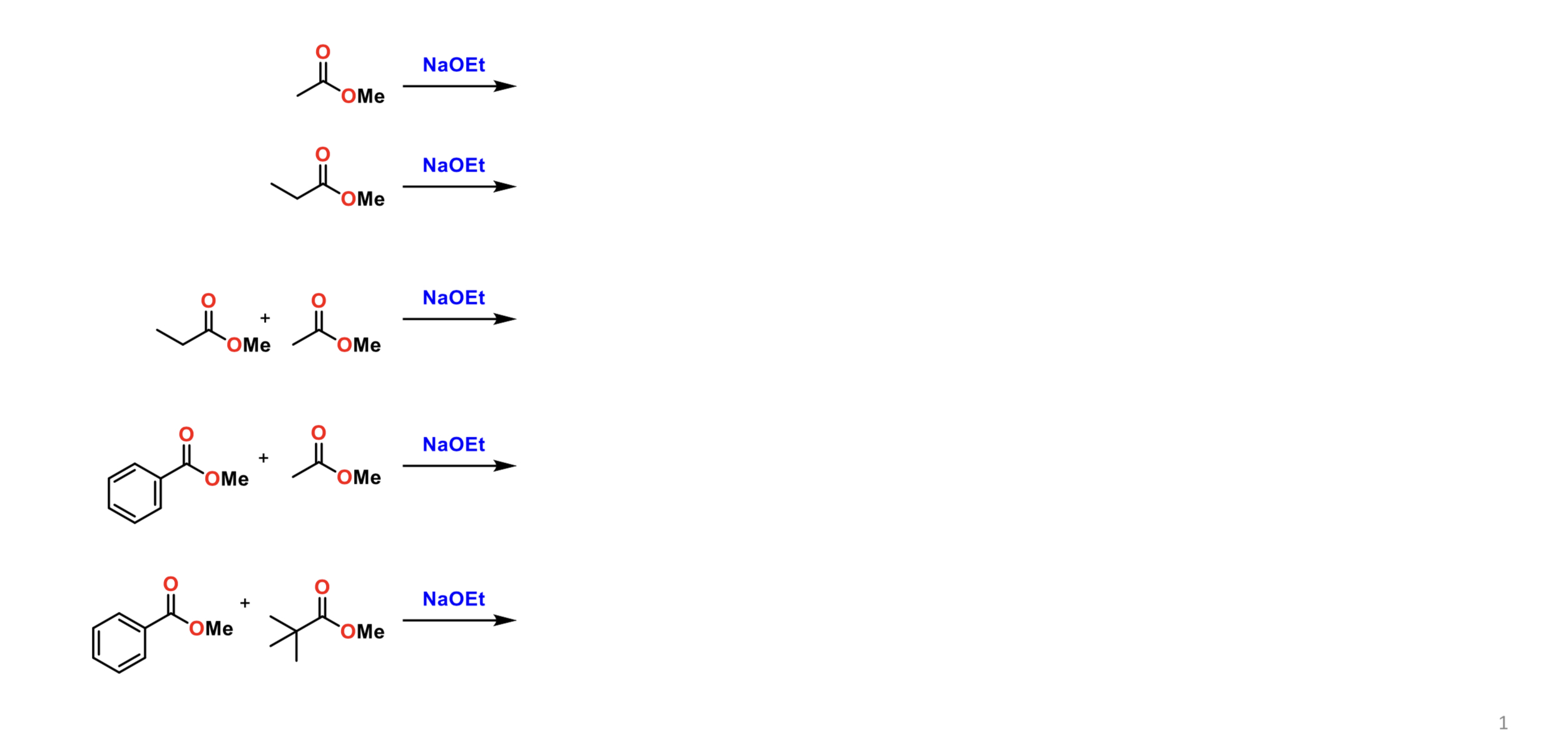 Solved NaOEt NaOEt | Chegg.com