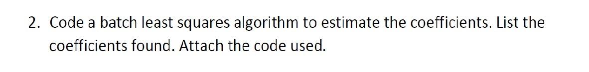 Solved rng(1) ; u = randn(200,1) ; y(1) = 0 ; y(2) = 0 | Chegg.com