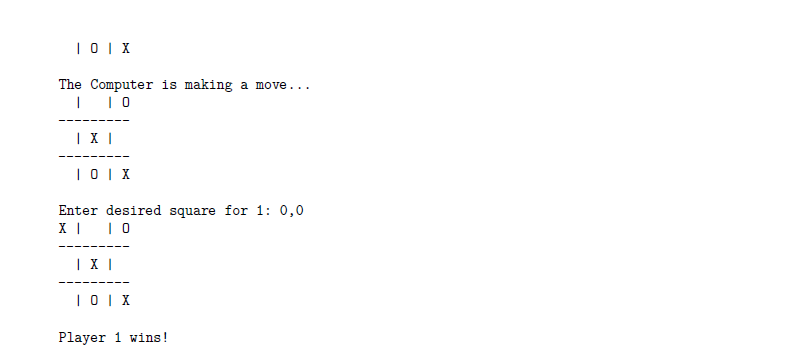 Solved Java programming question. Making a tik tak toc | Chegg.com