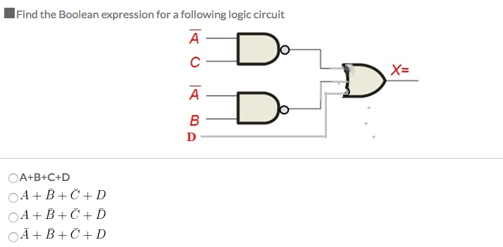 Solved Use the Boolean algebra or Karnaugh map to simplify | Chegg.com