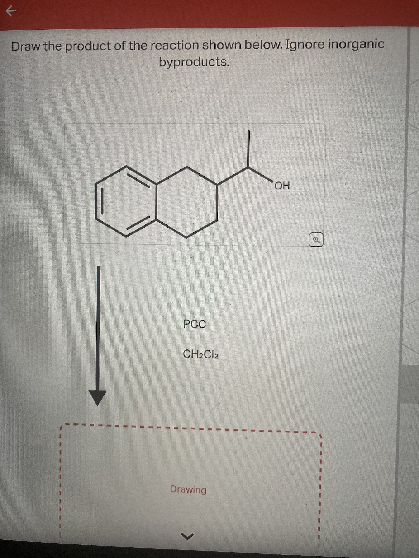Solved Draw the product of the reaction shown below. Ignore | Chegg.com