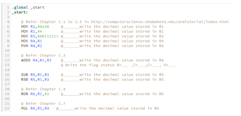 Solved 5 6 7 8 9 @ 1 global start 2 start: 3 4 @ Refer | Chegg.com