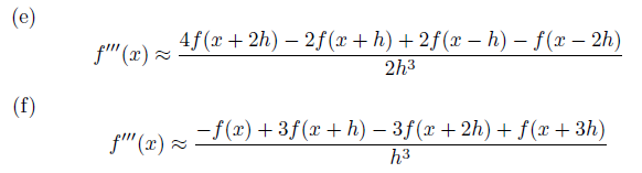 Derive the following approximation formulas and the | Chegg.com