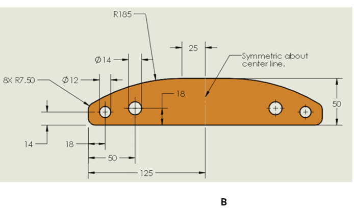 Solved I am having trouble make Hanger Bracket look like the | Chegg.com