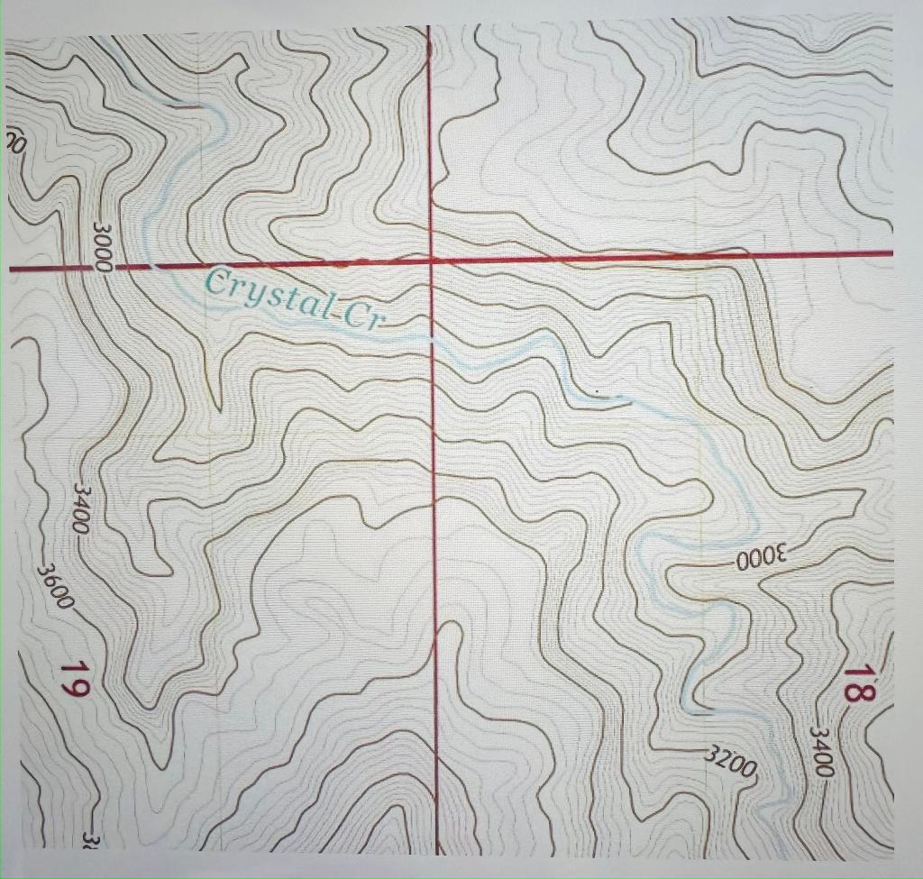 Solved Part A – Drainage Patterns Map 1 is a portion of a | Chegg.com