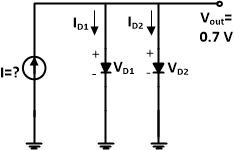 Solved Consider the physical diode model for the diodes used | Chegg.com
