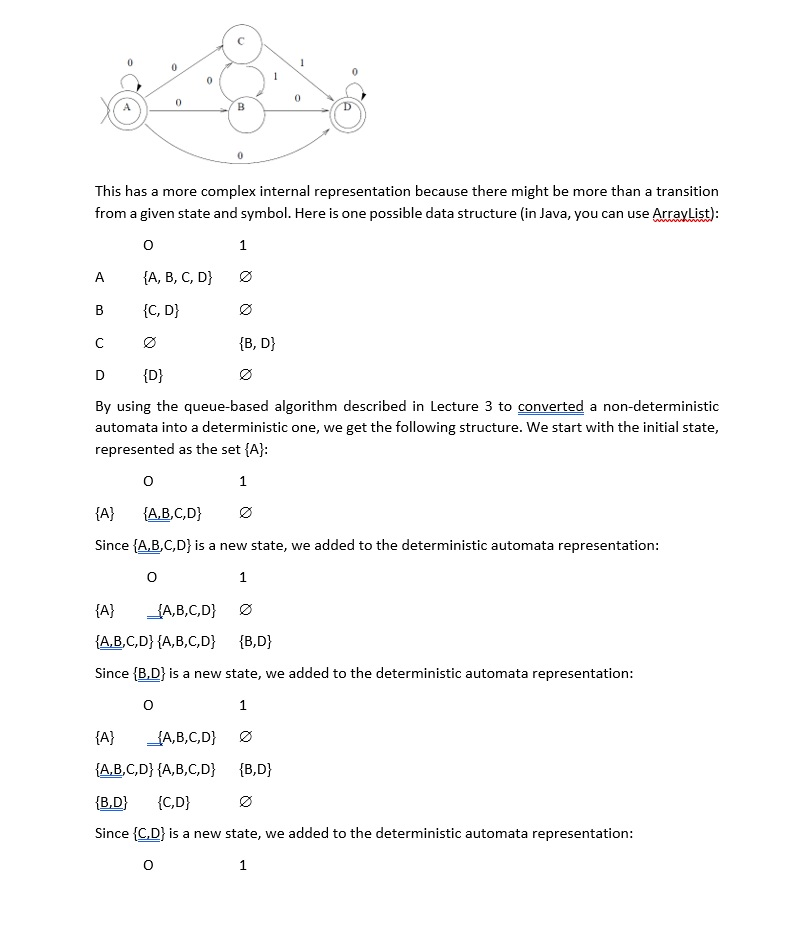 Solved 2 Membership Problem For A Nfa Input A 