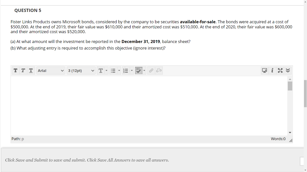 Solved QUESTION 5 Fister Links Products owns Microsoft | Chegg.com