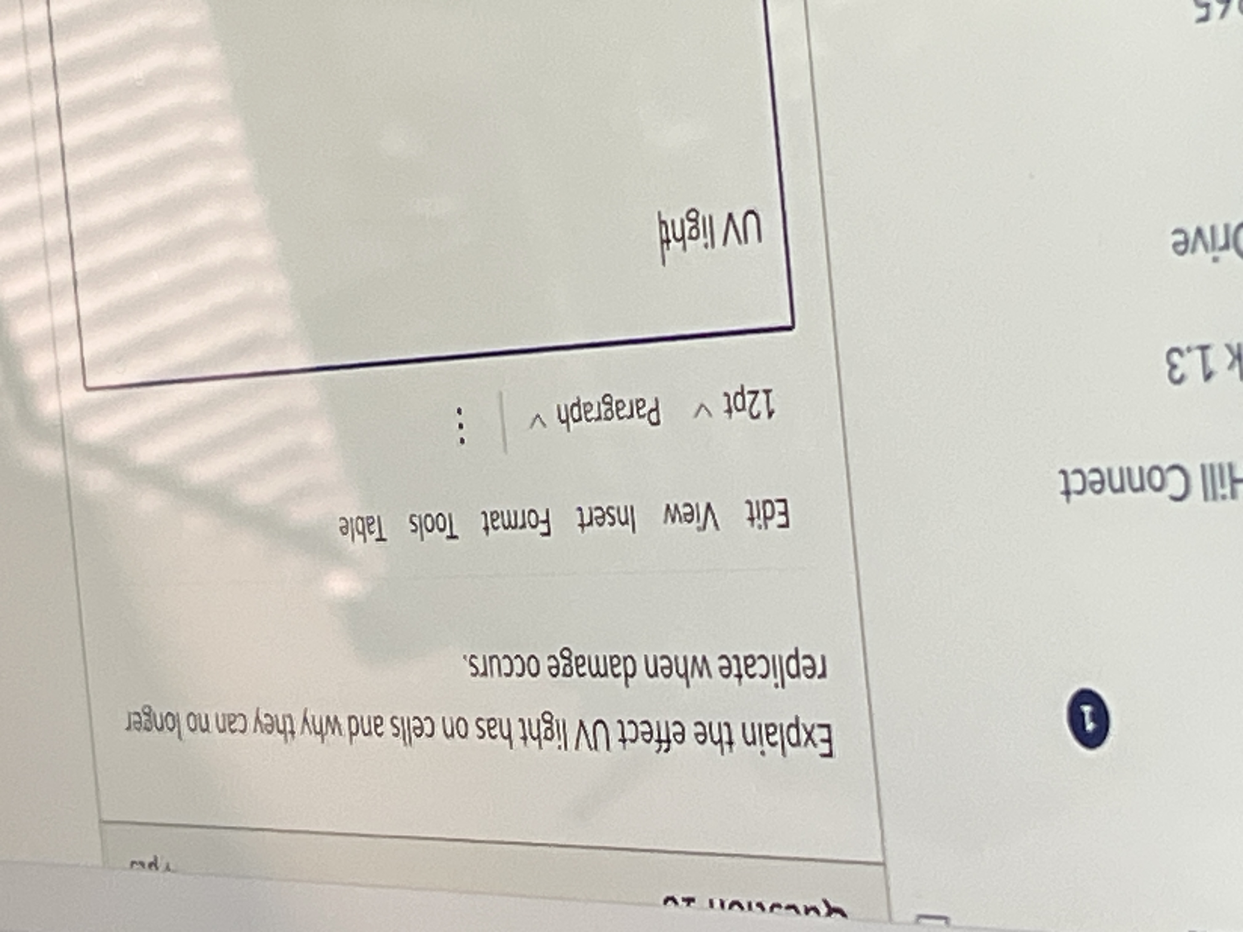 Solved Edit View Insert Format Tools Tablereplicate when | Chegg.com