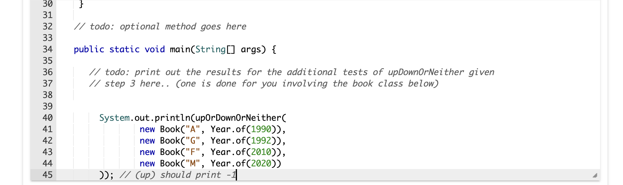 Solved Step 1: The Book Class Write a Book class that | Chegg.com