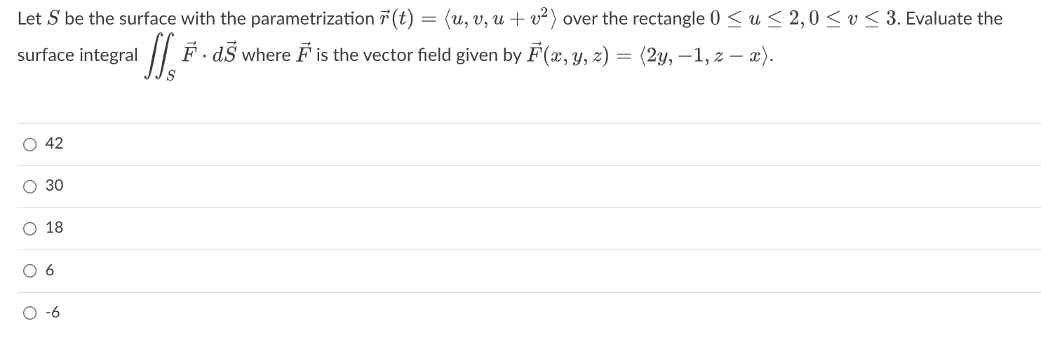 Solved Let S be the surface with the parametrization | Chegg.com
