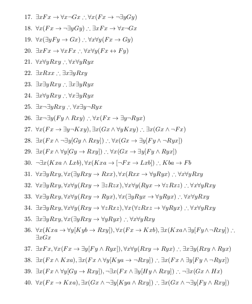 Solved Directions Construct proofs of the following | Chegg.com