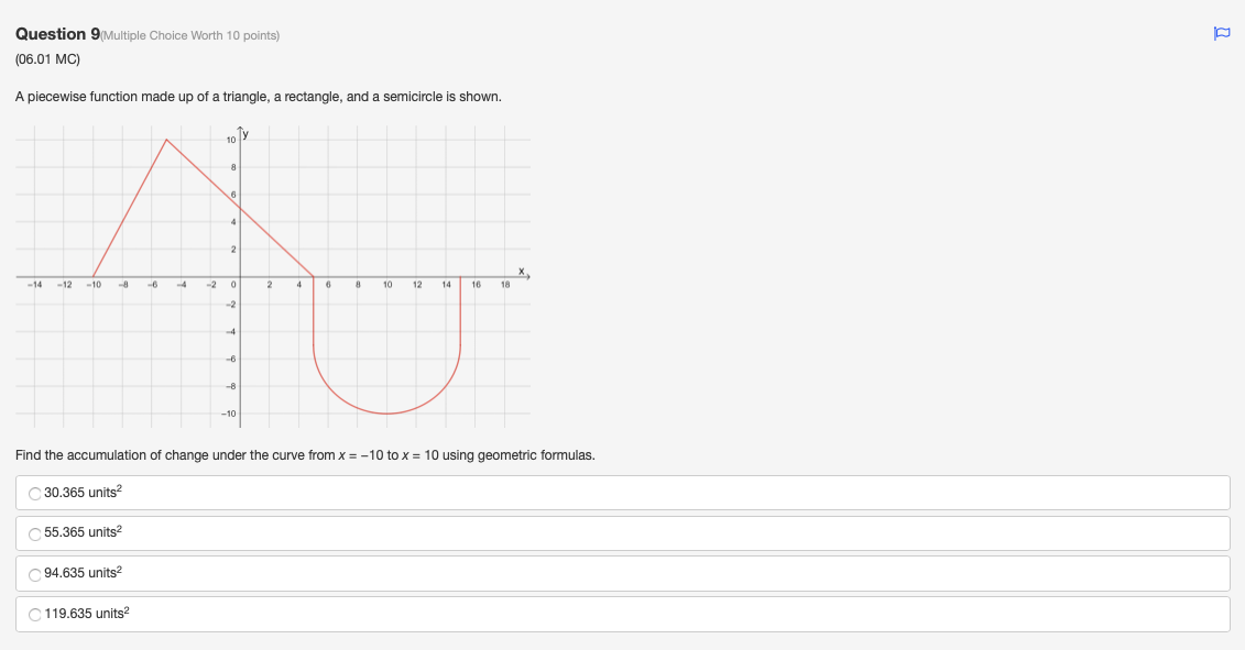 Solved 0 Question 9 Multiple Choice Worth 10 points) (06.01 | Chegg.com