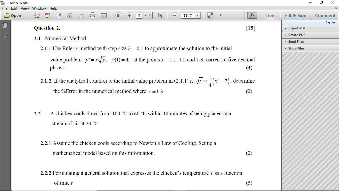 Solved g ZE - Adobe Reader File Edit View Window Help Open 0 | Chegg.com