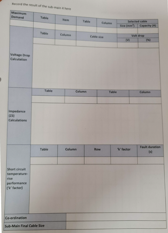 Solved Outline of Tasks 1. Calculate the maximum demand of | Chegg.com